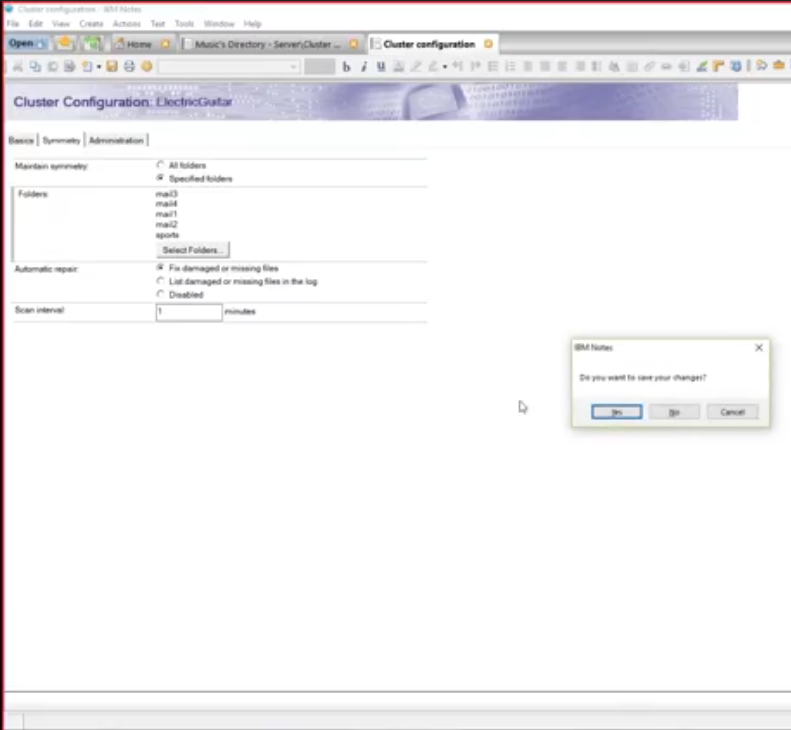 Voorproefje: Database symmetrie in een Domino 10 cluster - INECO